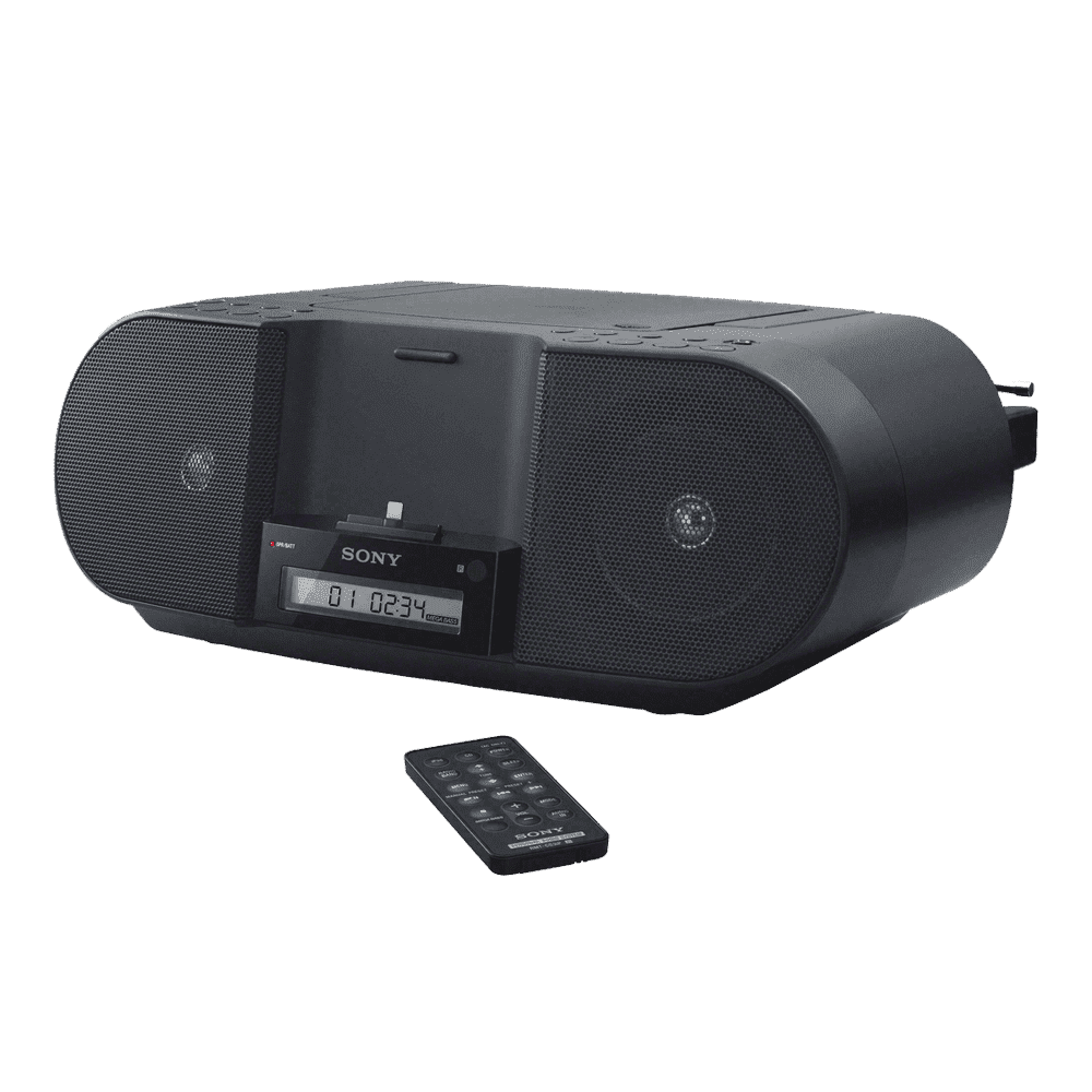 CD Boombox for iPhone and iPod